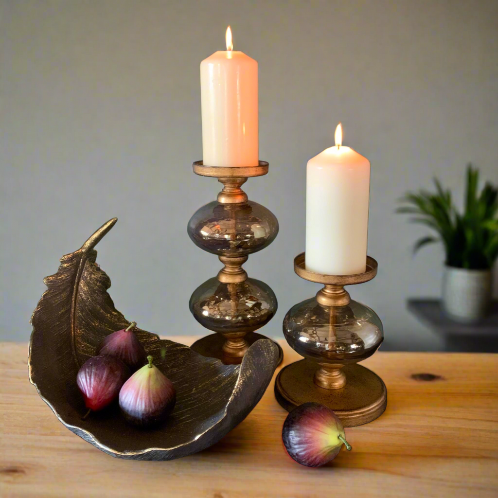 Distressed Black and Gold Feather Bowl – Margo & Plum